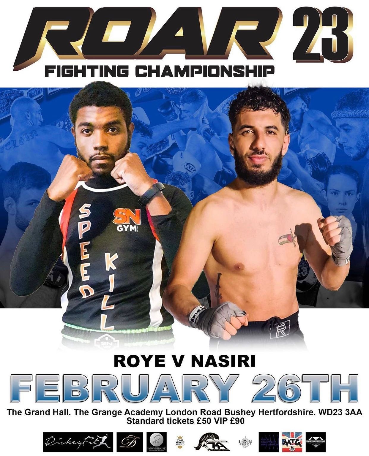 Roar 23 Fighting Championship - SN Combat Academy