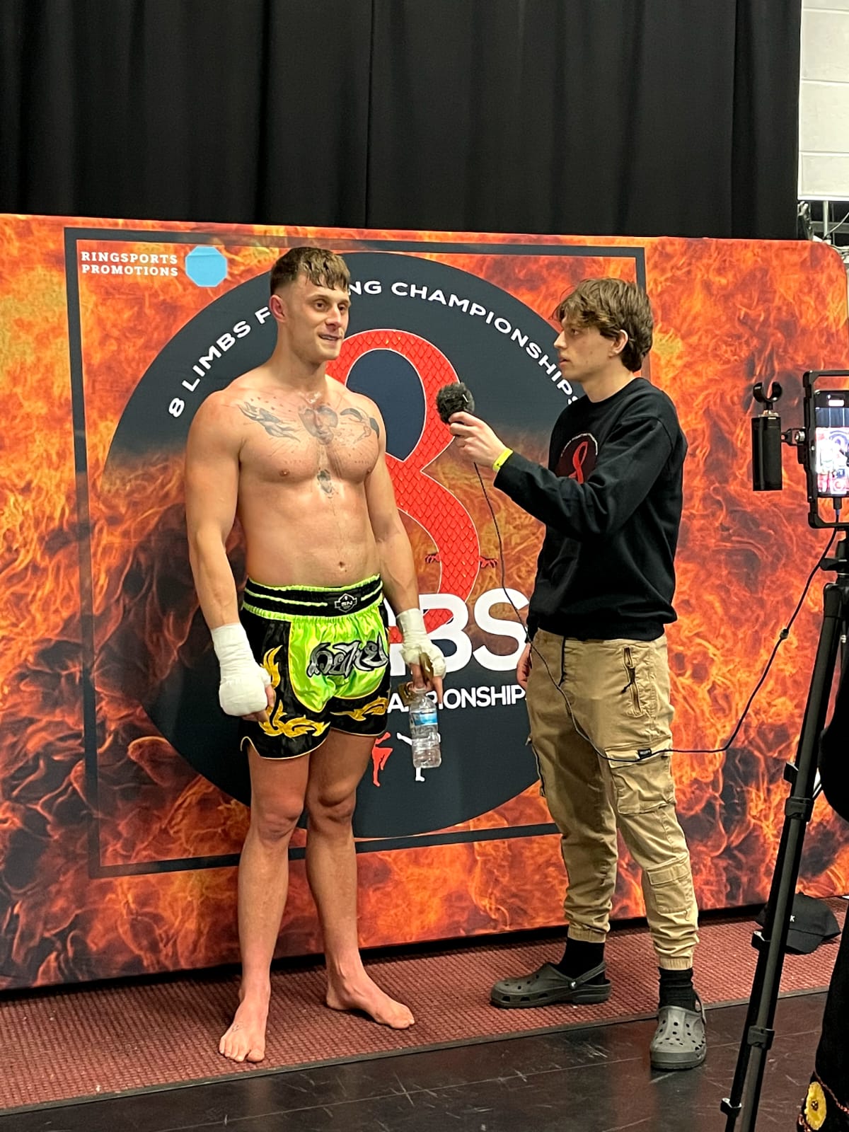 The Lion's Roar: Milo Relf Triumphs at 8 Limbs Fighting Championships